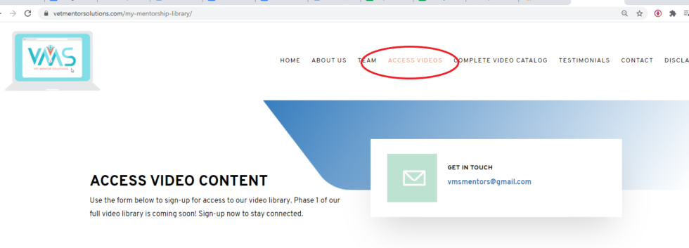 FAQs - VMS